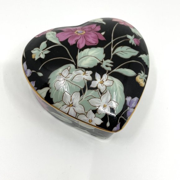 Vintage | Storage & Organization | Vintage Ceramic Trinket Jewelry Box ...